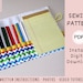 Pencil Notepad Holder PDF SEWING PATTERN, Digital Download, How to Make ...