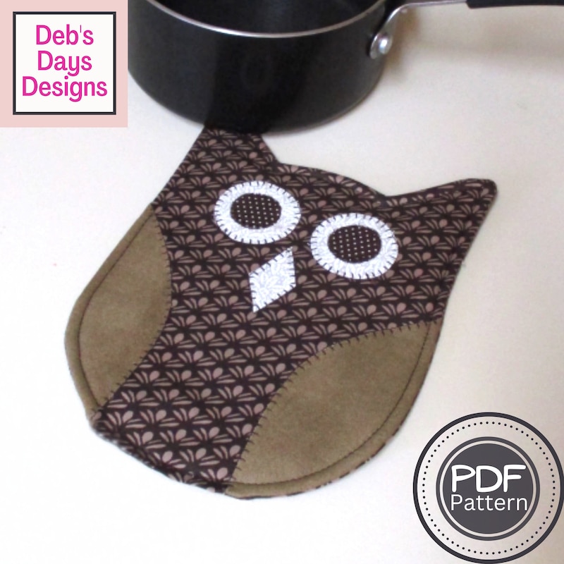 Owl Potholders - Etsy