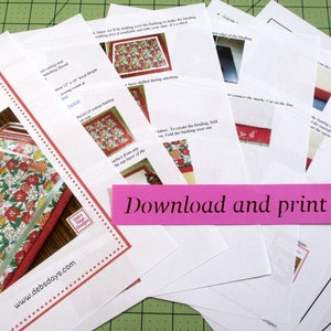 Extra Large Hot Pad PDF SEWING PATTERN, Digital Download, How to Sew a ...