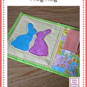 Easter Bunny Mug Rug PDF SEWING PATTERN Digital Download - Etsy