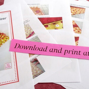 Craft Tools Organizer PDF SEWING PATTERN, Digital Download, How to Make ...