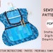 Dress Clothespin Bag PDF SEWING PATTERN, Digital Download, How to Make ...