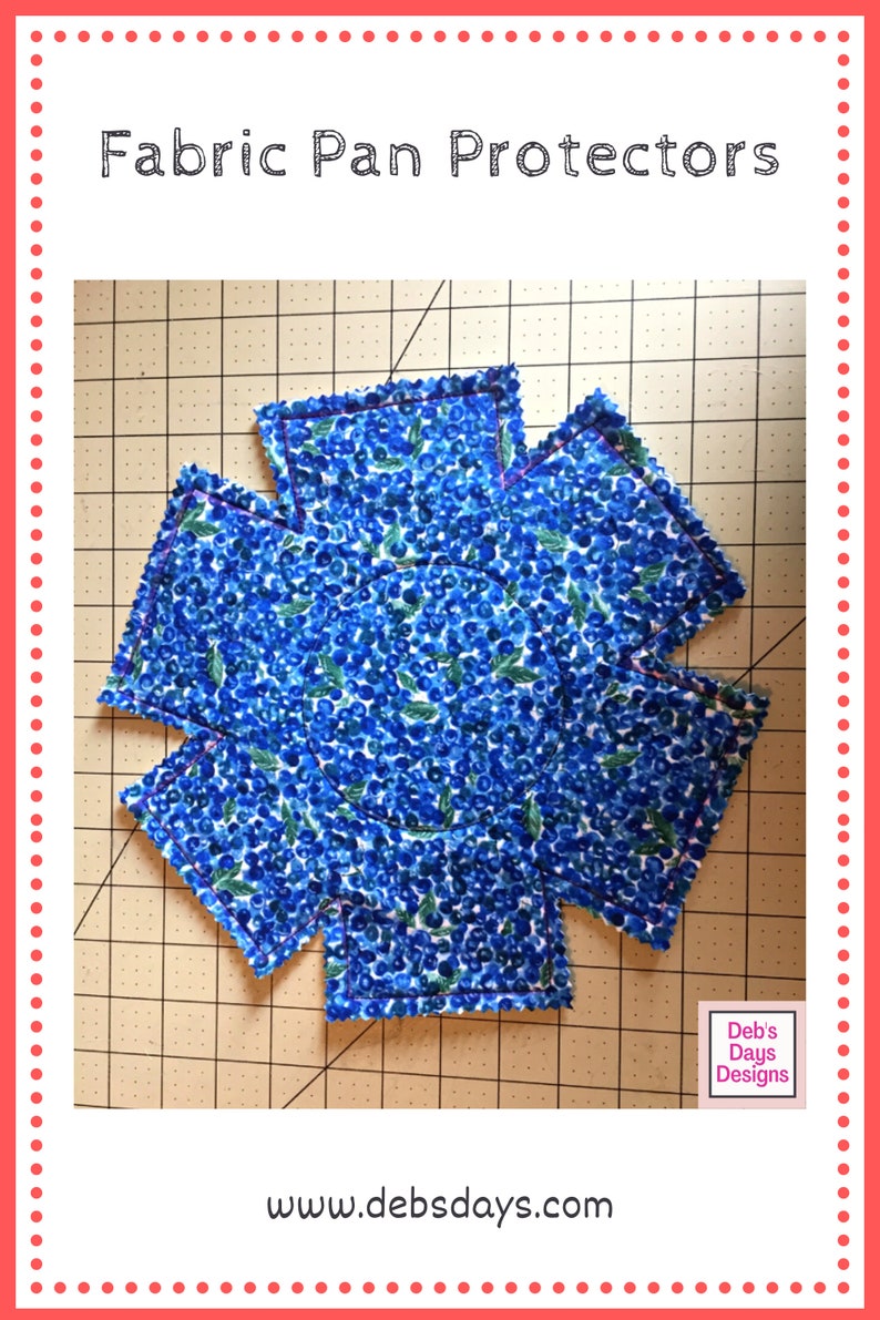 Pan Protectors PDF SEWING PATTERN Instant Digital Download - Etsy