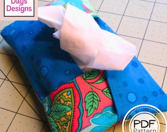 Pocket Tissue Holder PDF SEWING PATTERN, Digital Download, How to Make ...