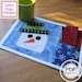 Snowman Mug Rug PDF SEWING PATTERN, Digital Download, How to Make a ...
