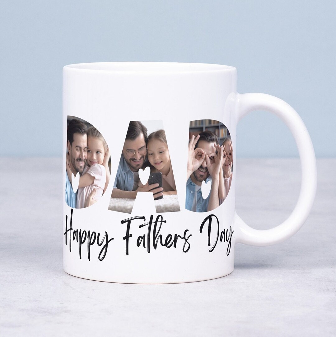 Picture Mug for DAD Personalized Photo Mug for Dad Custom - Etsy
