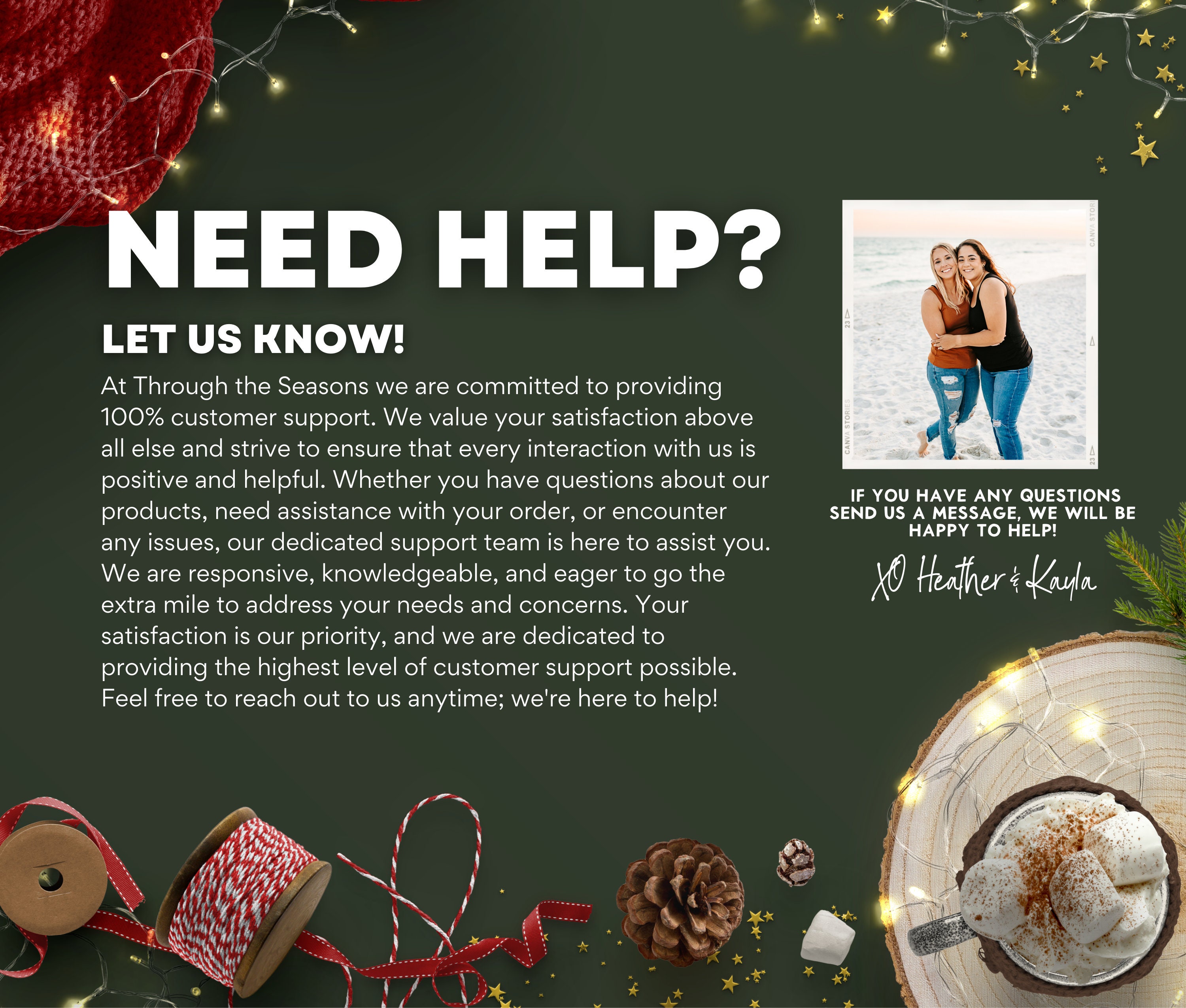 Customizable Elf Welcome Back "hello" Letter - Instant Download PDF ...