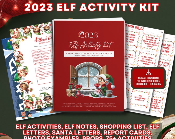 Ultimate Christmas Elf Kit 30 Day Guidebook With More Than 75 ...
