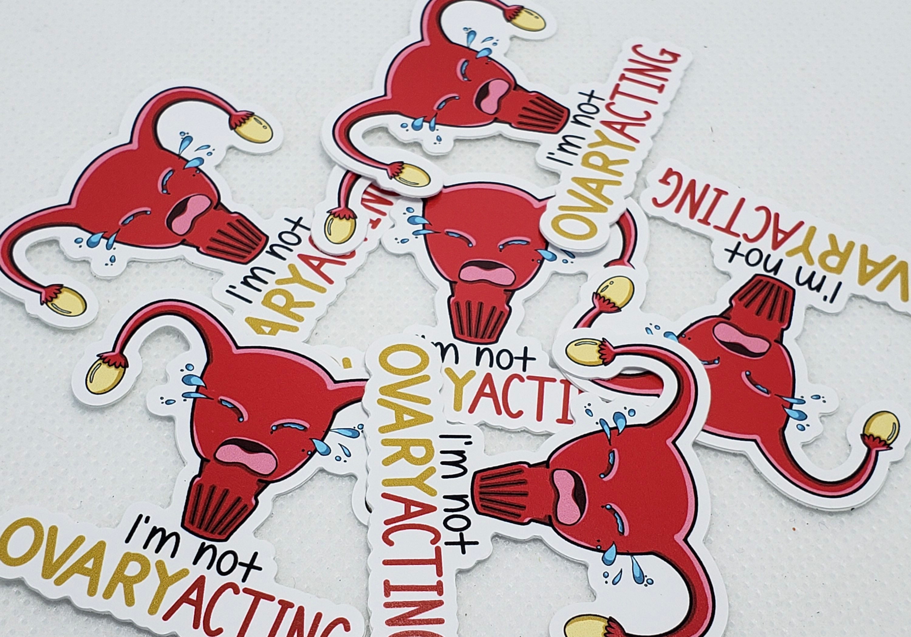Ovaryacting Sticker - Etsy
