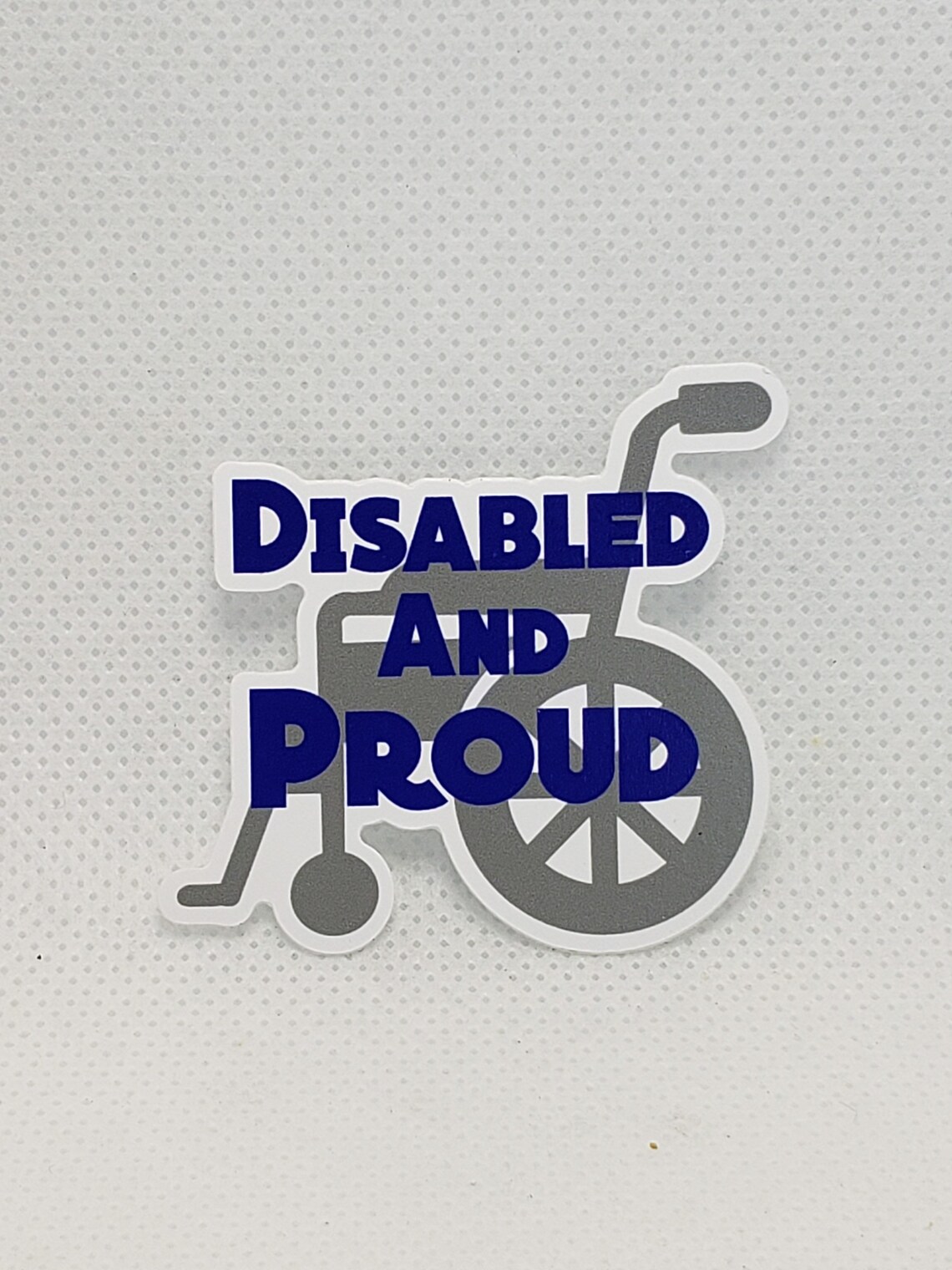 Disabled and Proud Sticker - Etsy