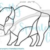 Buffalo Stained Glass Pattern - Etsy