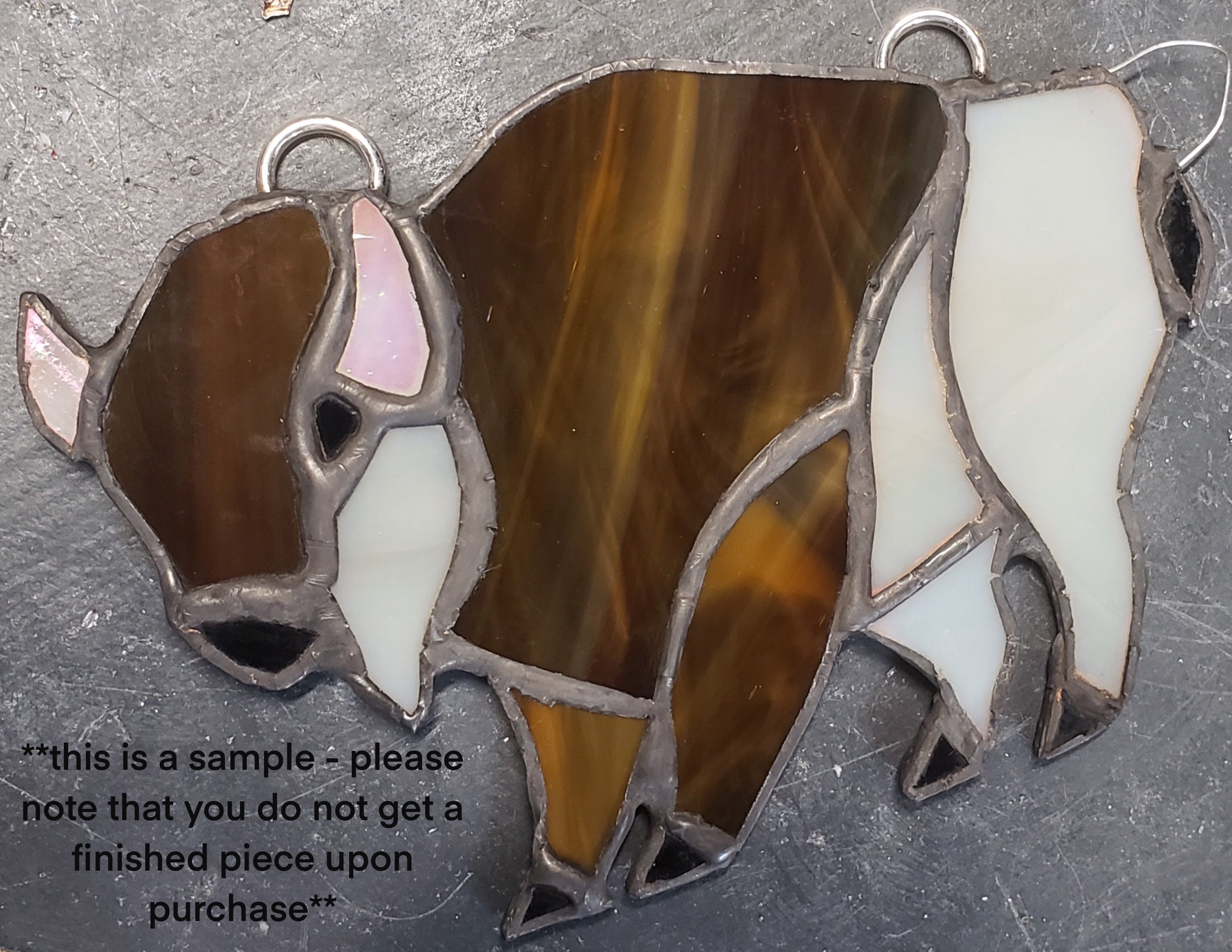 Buffalo Stained Glass Pattern - Etsy