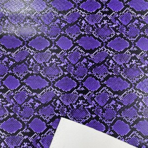 Purple Snake Skin Embossed Vinyl - Python Snake Upholstery Accessory ...