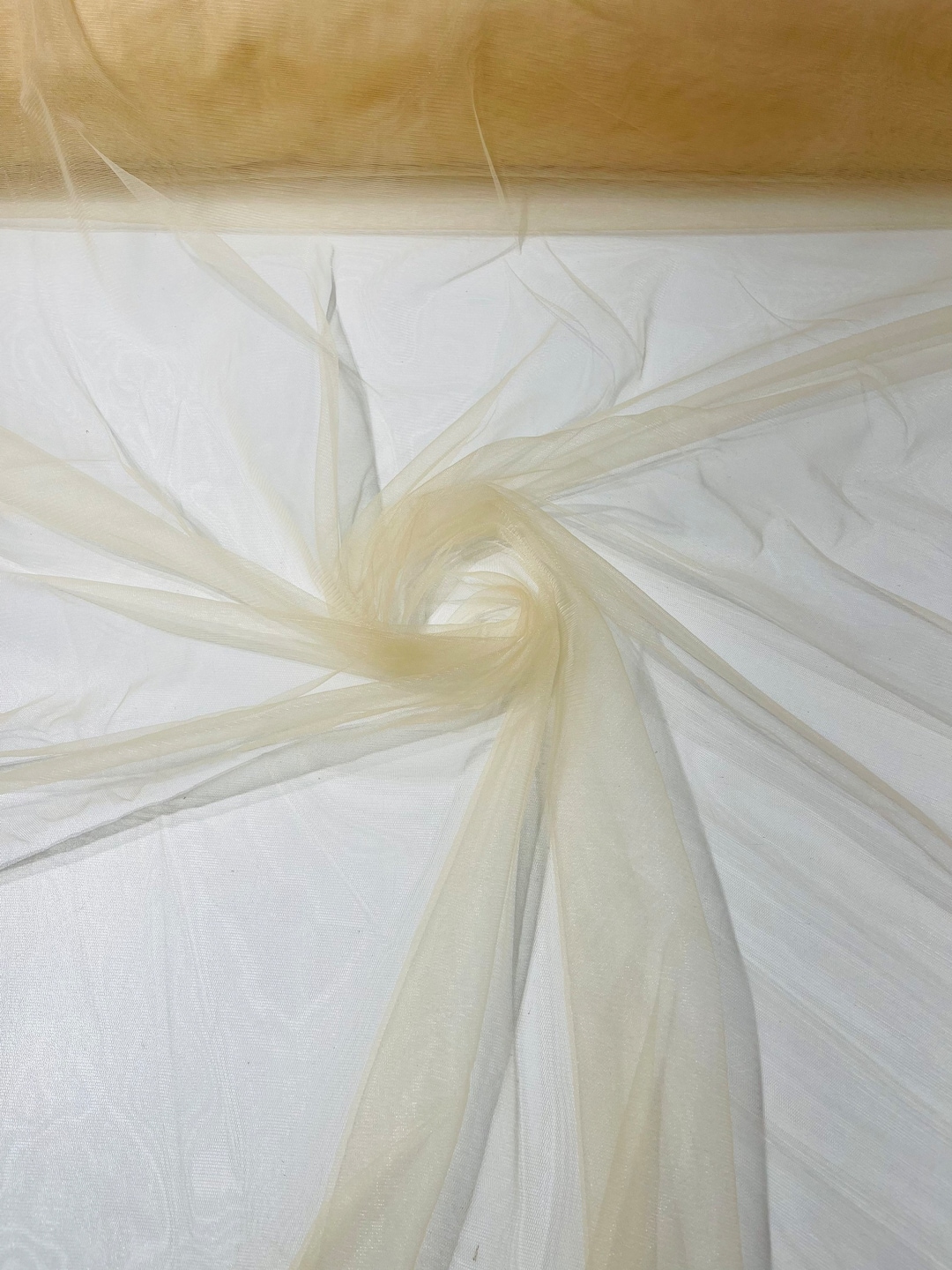 Illusion Mesh Fabric | Champagne | 60" Wide, Sold by the Yard - Etsy