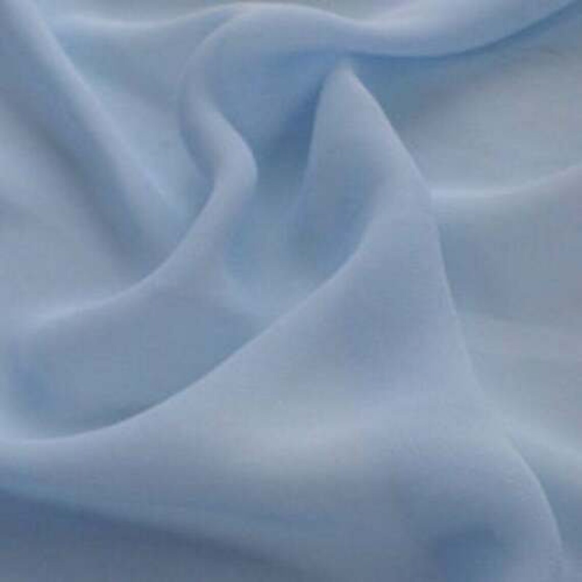 Baby Blue Hi Multi Chiffon Fabric Chiffon Fabric by the Yard - Etsy