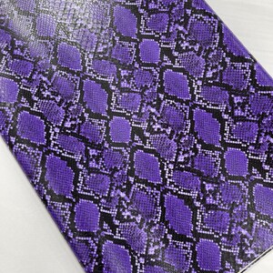 Purple Snake Skin Embossed Vinyl - Python Snake Upholstery Accessory ...