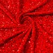 Red Sequin Velvet Fabric Red on Stretch Velvet by the Yard All Over 5mm ...