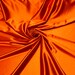 Burnt Orange Shiny Spandex Fabric: 4-way Stretch Polyester, Sold by the ...