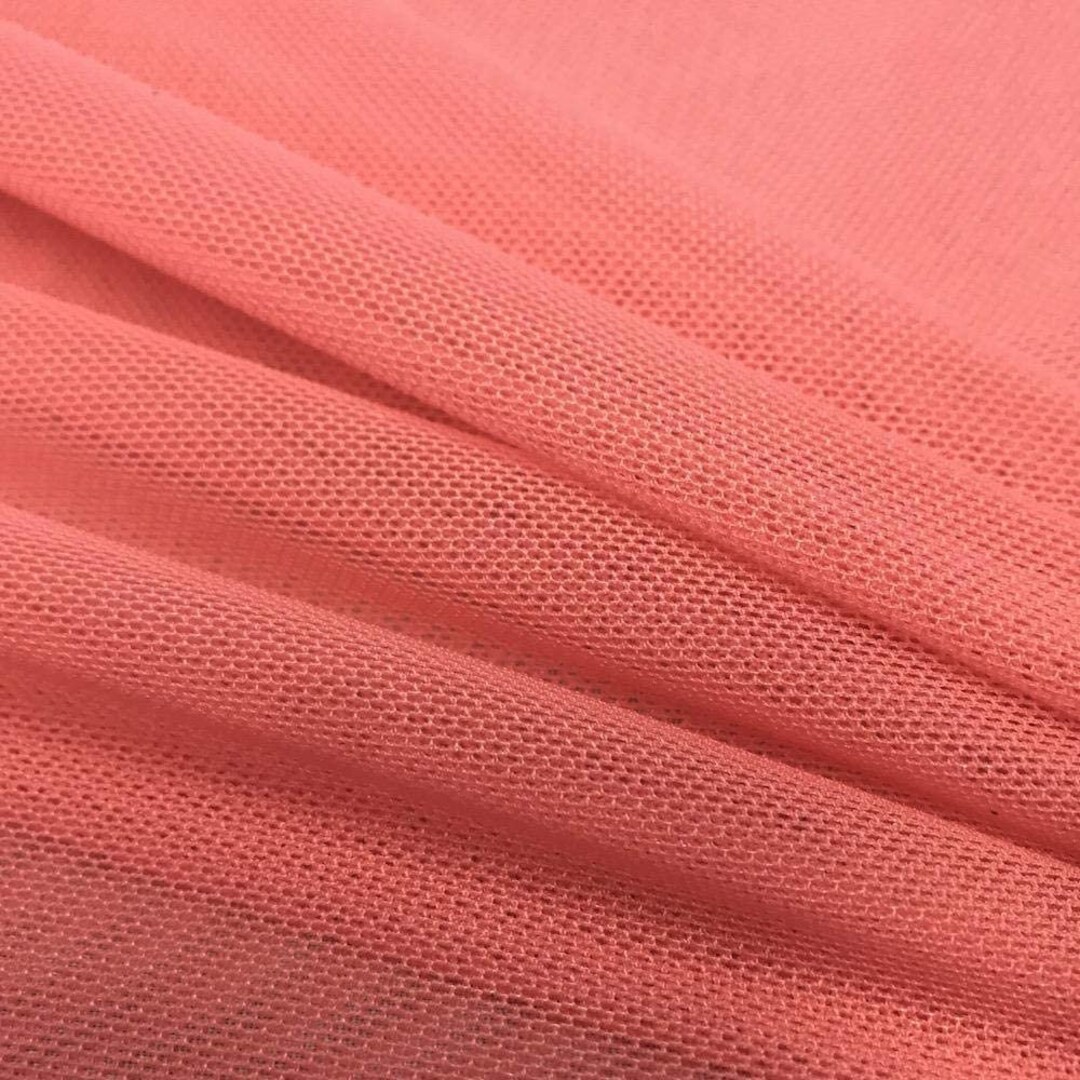 Coral Power Mesh Fabric 60" Wide, Sold by the Yard ( Many Colors ) Free ...