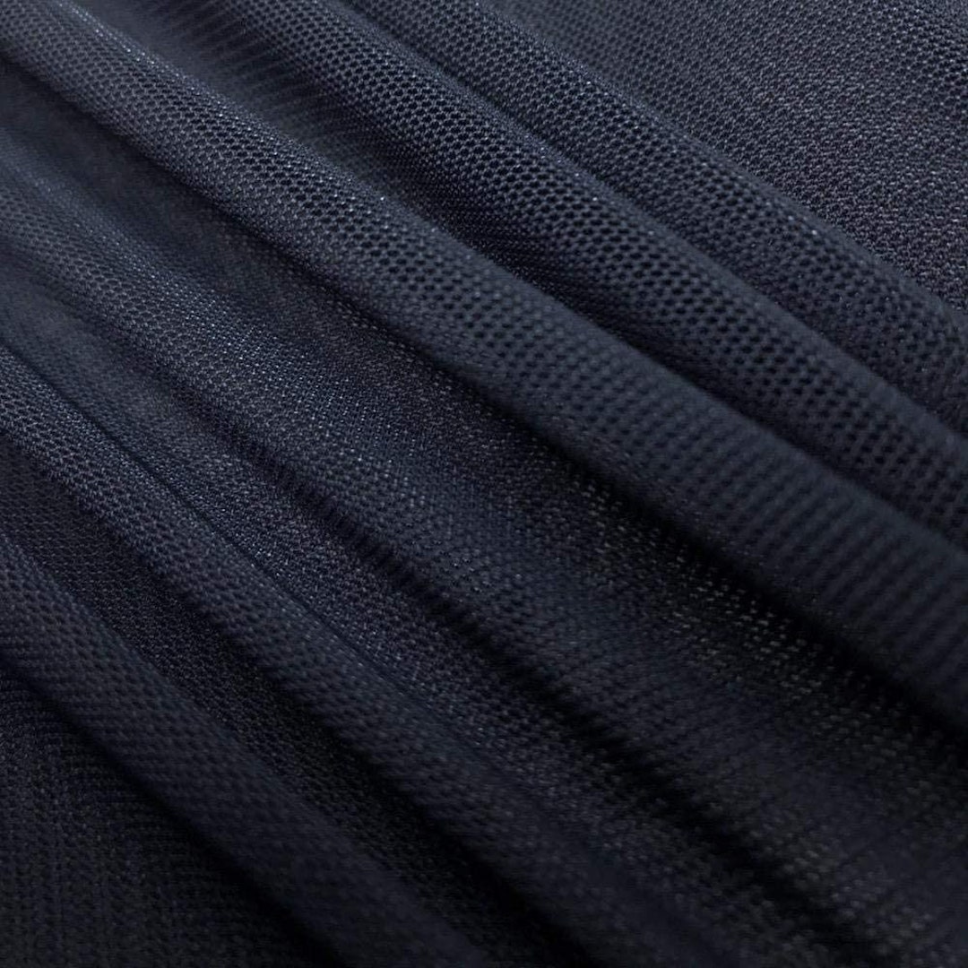 Navy Power Mesh Fabric 60" Wide, Sold by the Yard ( Many Colors ) Free ...