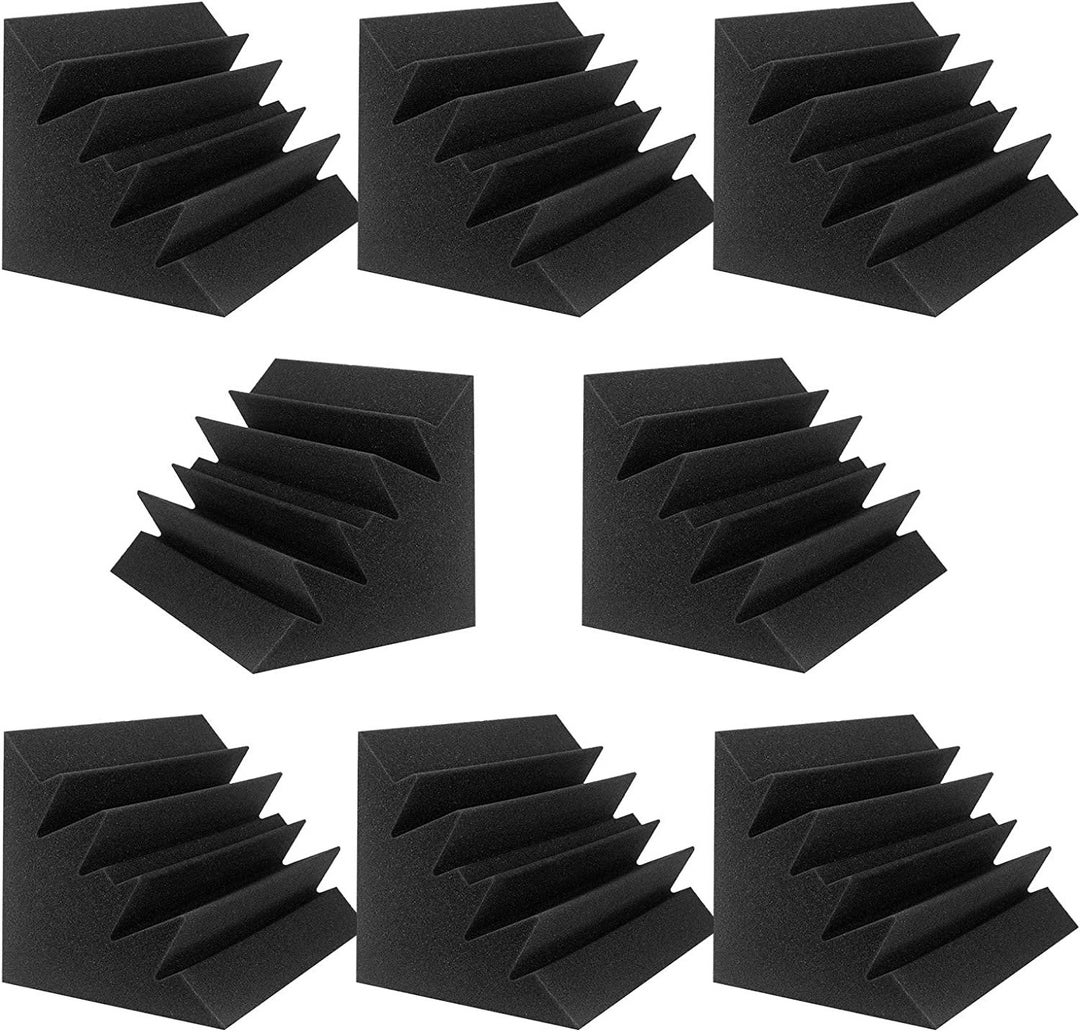 Corner Bass Trap/absorber - 12" X 12" X 12" Acoustic Sound Foam Kit ...