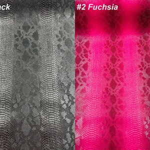 54" Faux Viper Snake Print Vinyl Fabric: Realistic Embossed Texture - Etsy