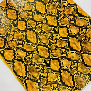Desert Gold Snake Skin Embossed Vinyl - Python Snake Upholstery ...