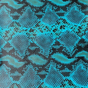 Carribean Python Snake Vinyl Fabric - by the Yard Upholstery Purses ...