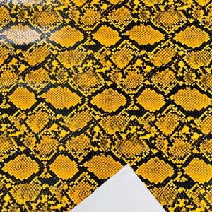 Desert Gold Snake Skin Embossed Vinyl - Python Snake Upholstery ...