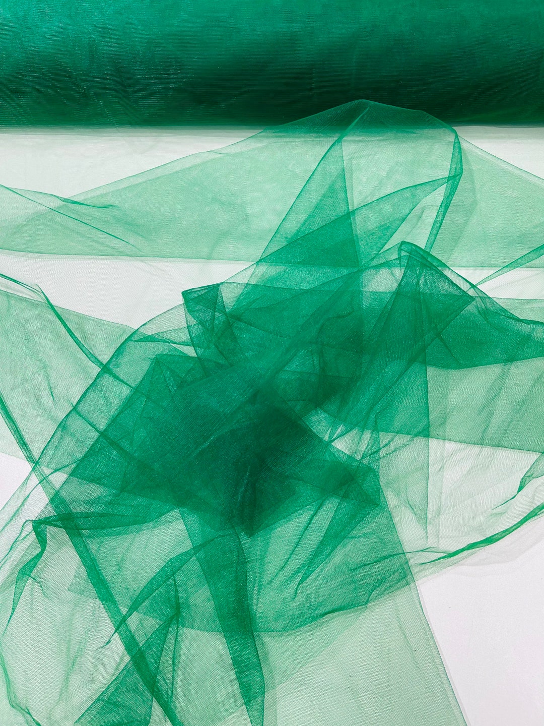 Illusion Mesh Fabric | Kelly Green | 60" Wide, Sold by the Yard - Etsy