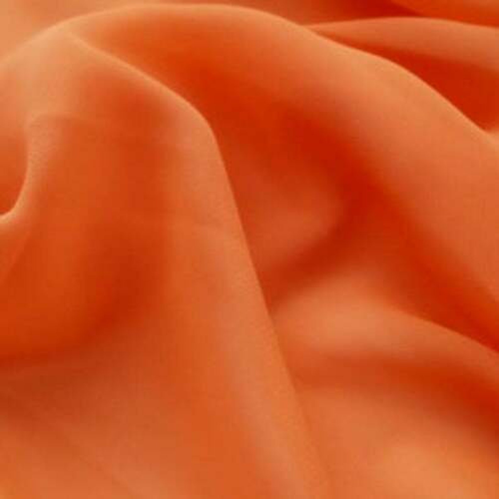 Orange Hi Multi Chiffon Fabric Chiffon Fabric by the Yard | Etsy