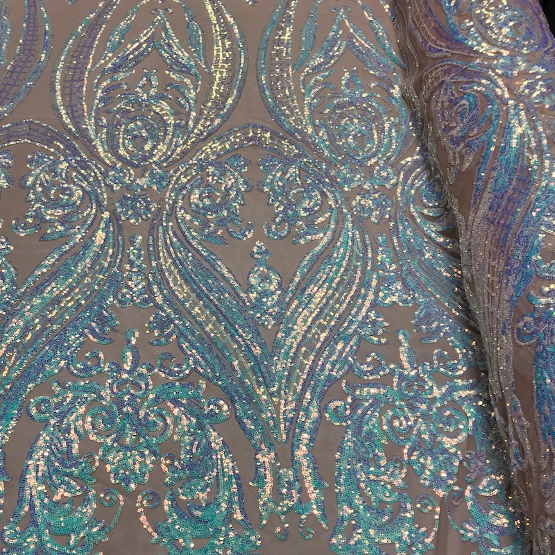 Sequin Fabric - Etsy