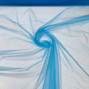 Illusion Mesh Fabric | Turquoise | 60" Wide, Sold by the Yard - Etsy