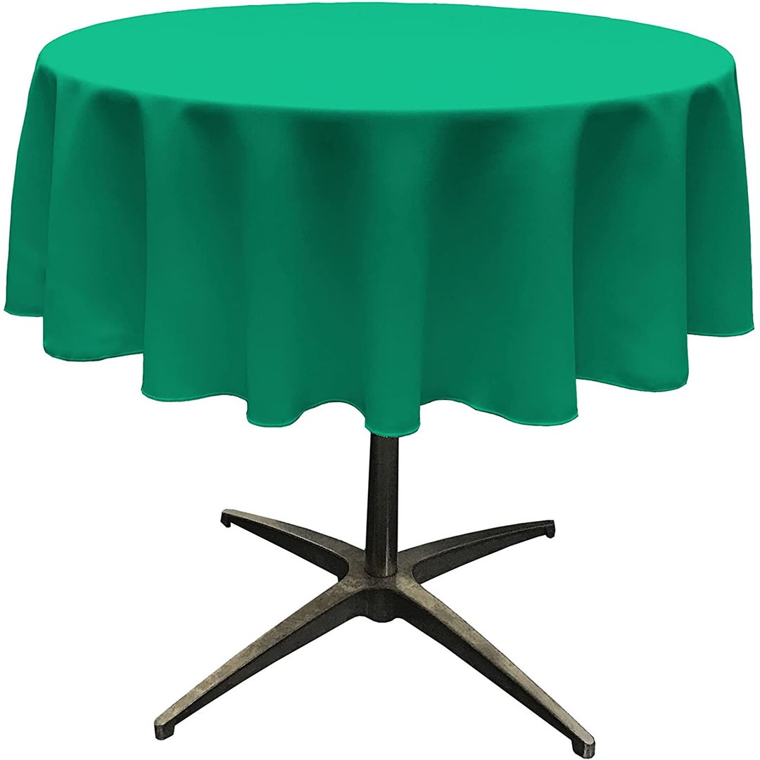 Mia's Fabrics Inc, Jade Tablecloth Polyester Poplin Tablecloth Inch ...