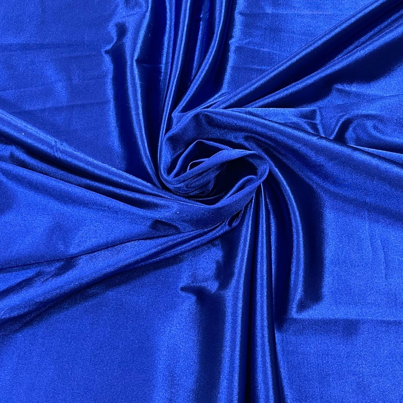 Electric Blue Fabric - Etsy