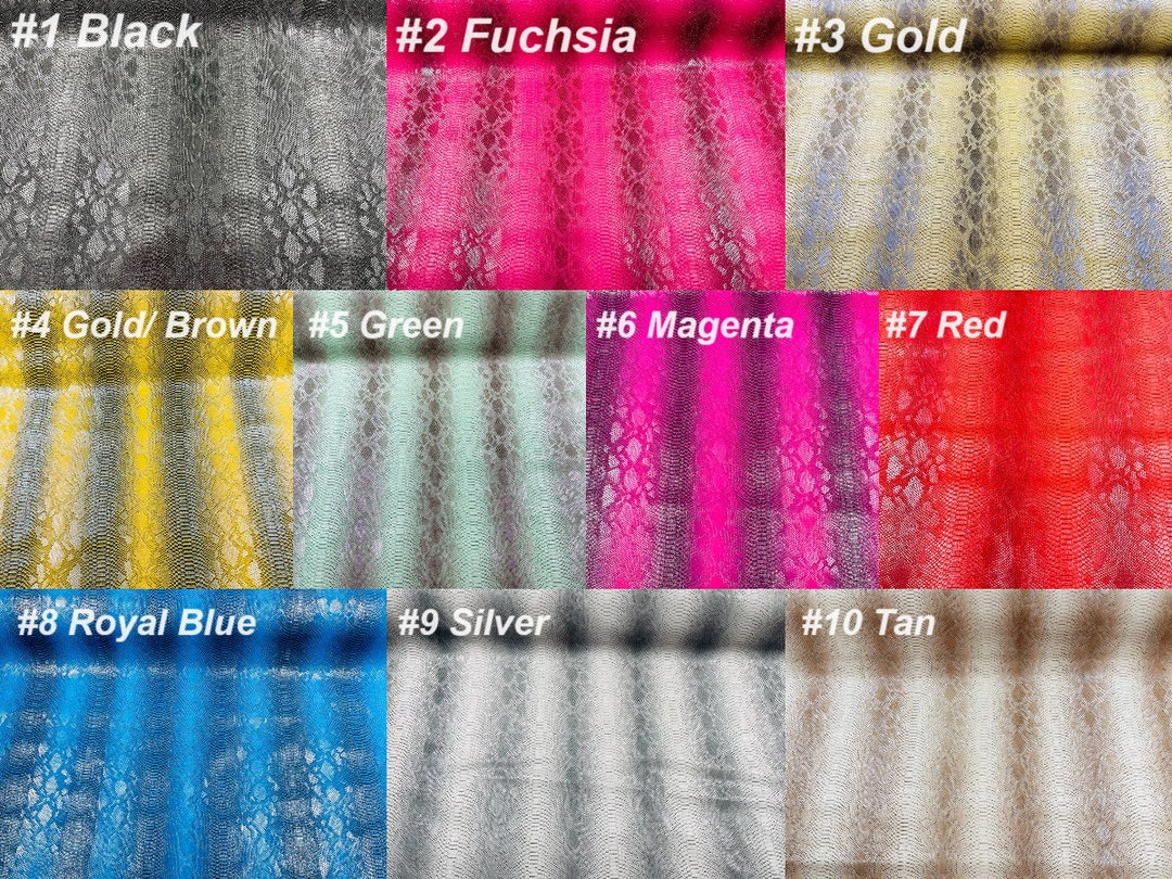 54" Faux Viper Snake Print Vinyl Fabric: Realistic Embossed Texture - Etsy