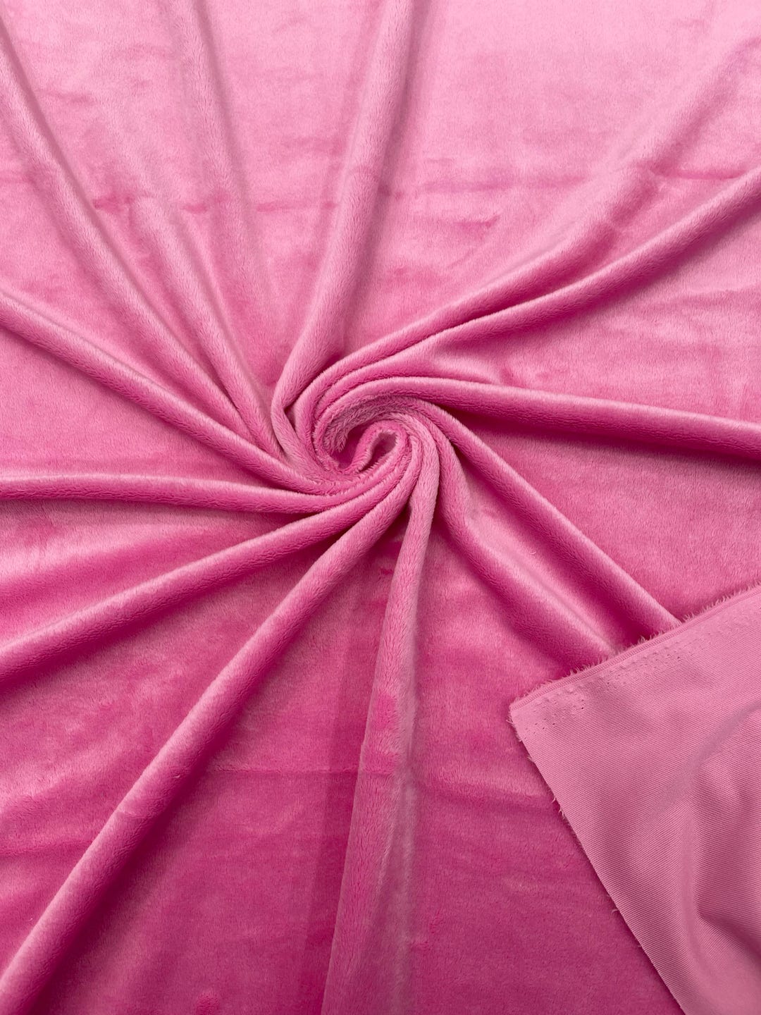Pink Minky Fabric by the Yard: Ultra Soft 3mm Pile, 60" Wide - Etsy