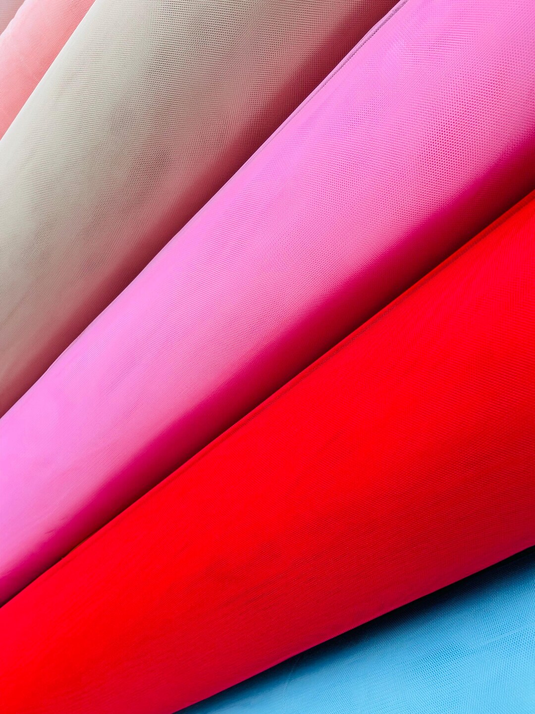 Pink Hard Net Tulle Crinoline Fabric | Petticoat Fabric | Stiff Netting ...