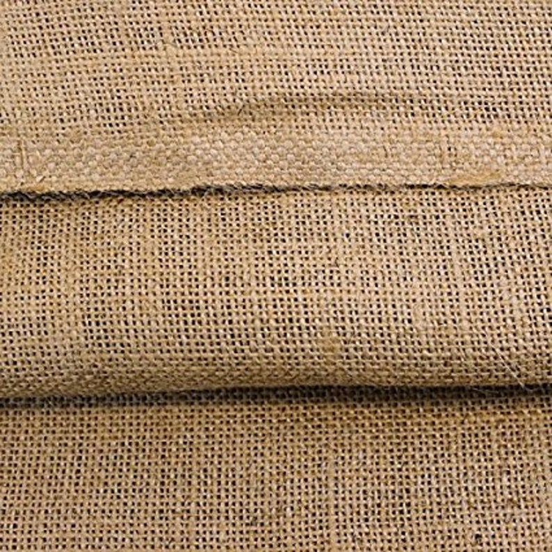 60-inch Wide Natural Jute Burlap Fabric: DIY Crafts & Decor - Etsy