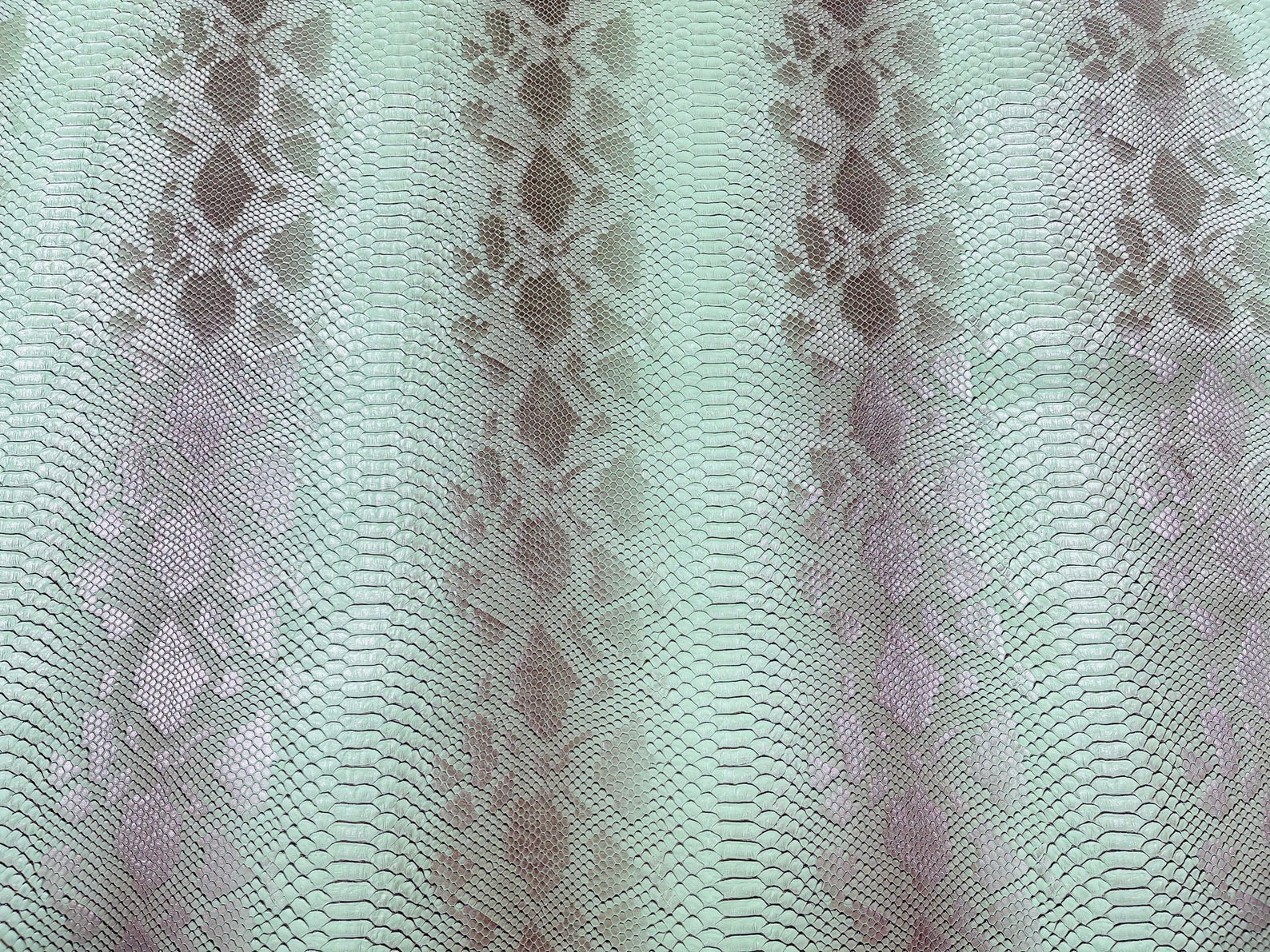 Green Faux Viper Snake Skin Vinyl-faux Leather-3d Scales-sold - Etsy