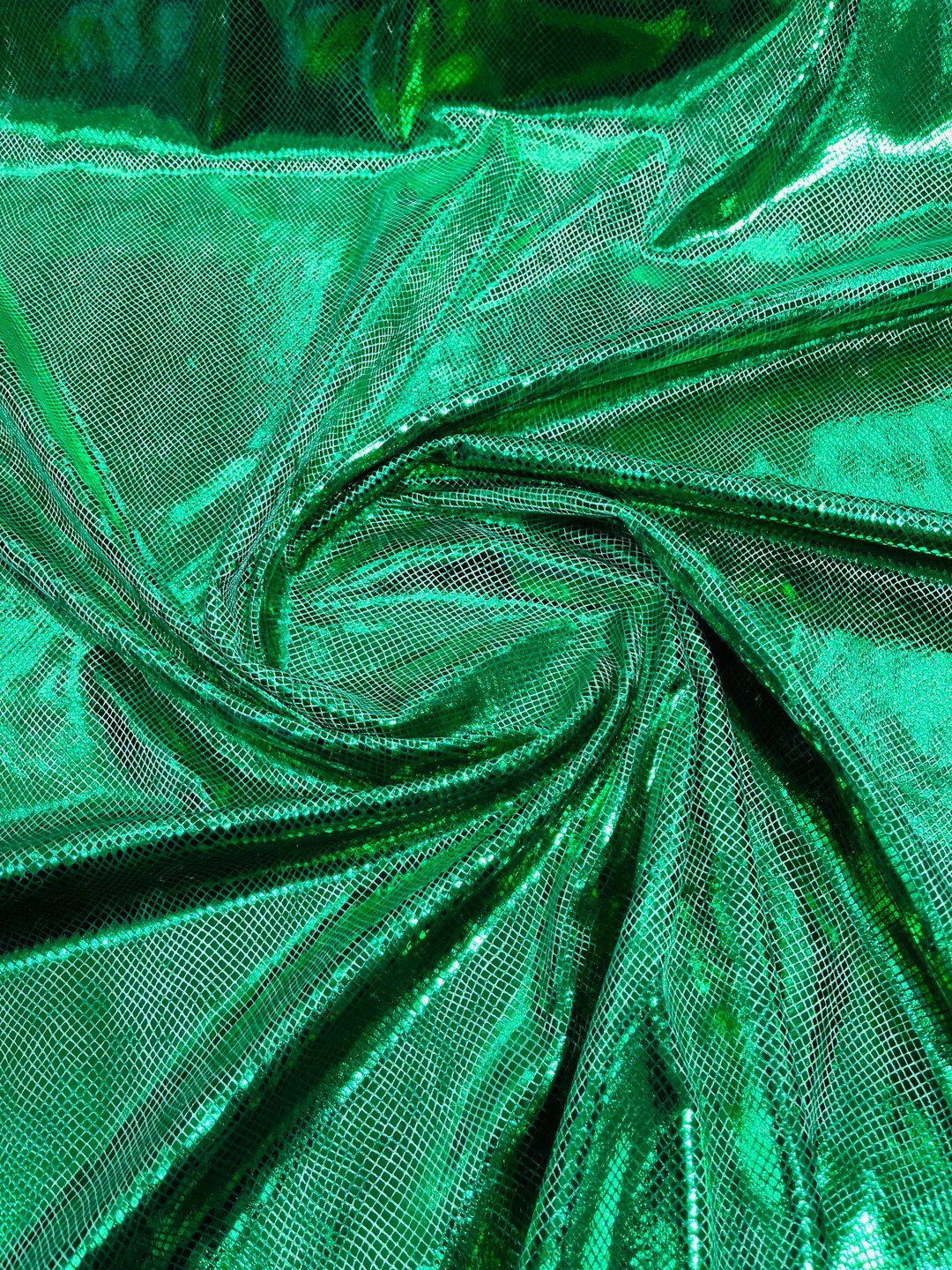 Emerald Green Snake Skin on Stretch Velvet - Sold by the Yard - 58"/60 ...