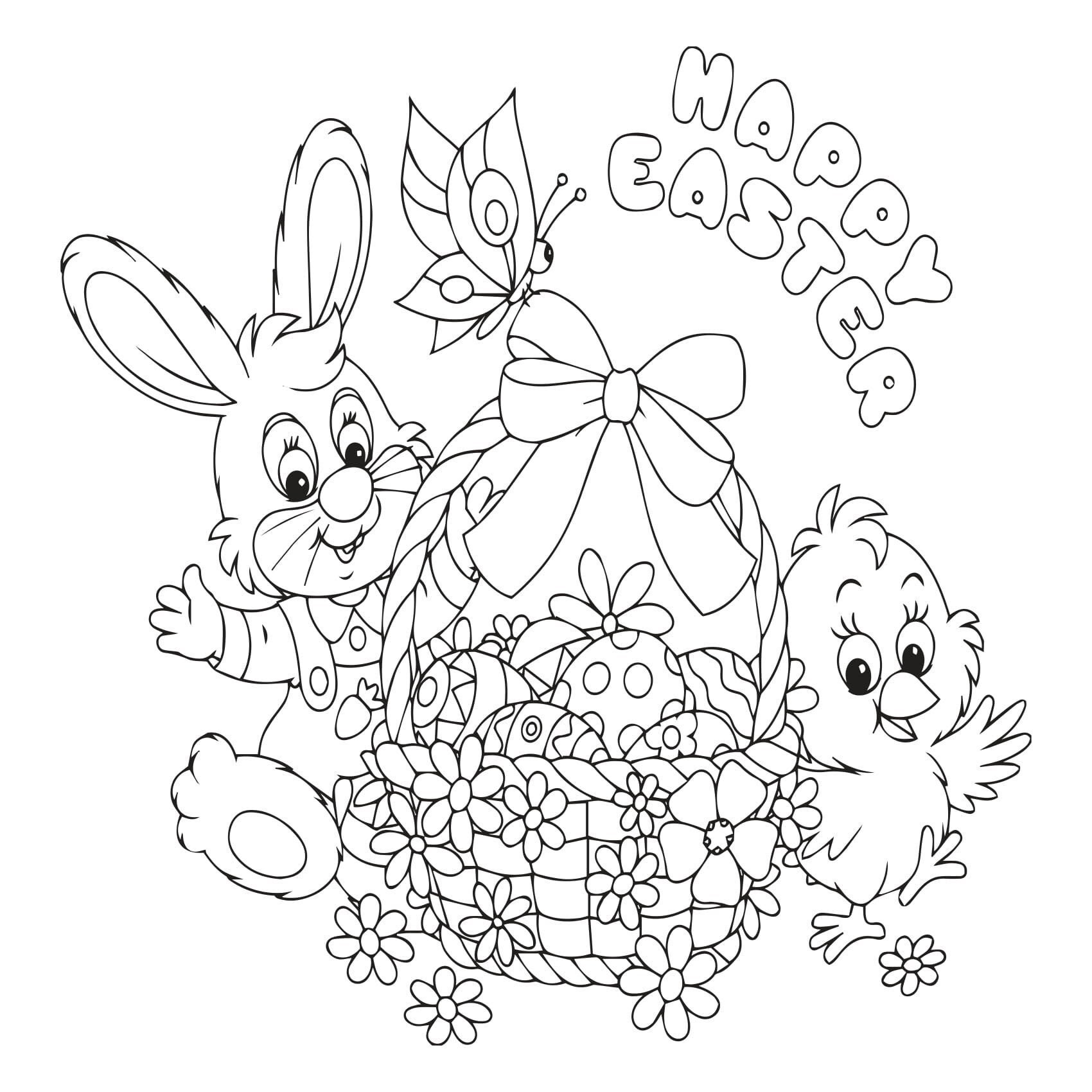 Easter Coloring Book for Kids - 30 Ct. - Etsy
