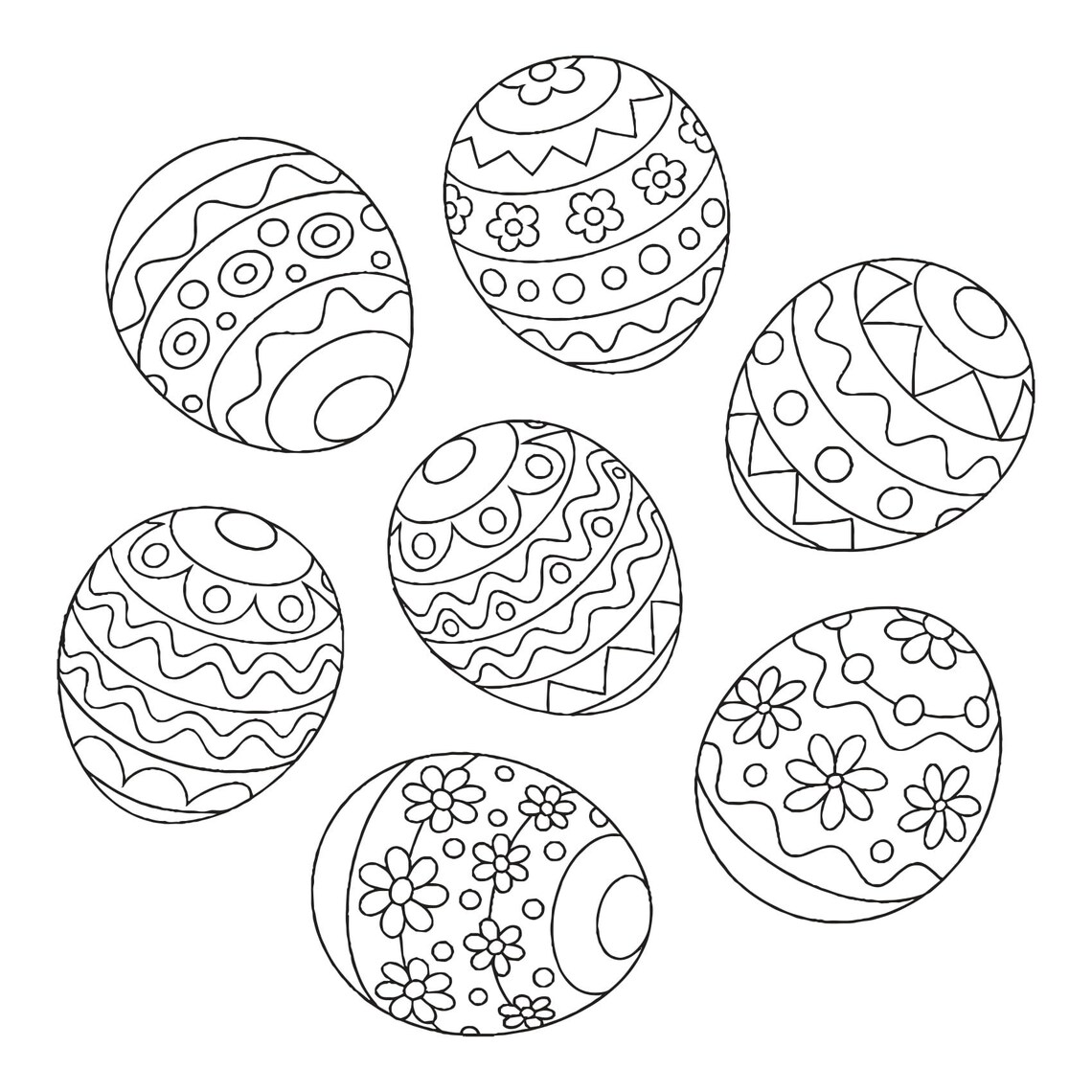 Easter Coloring Book for Kids - 30 Ct. - Etsy