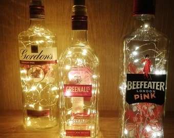 Gin Light up Bottle - Etsy UK