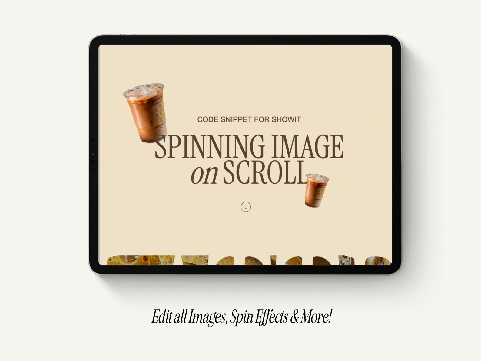 Showit Code Snippet, Rotating Image Scroll Effect for Showit, Showit ...