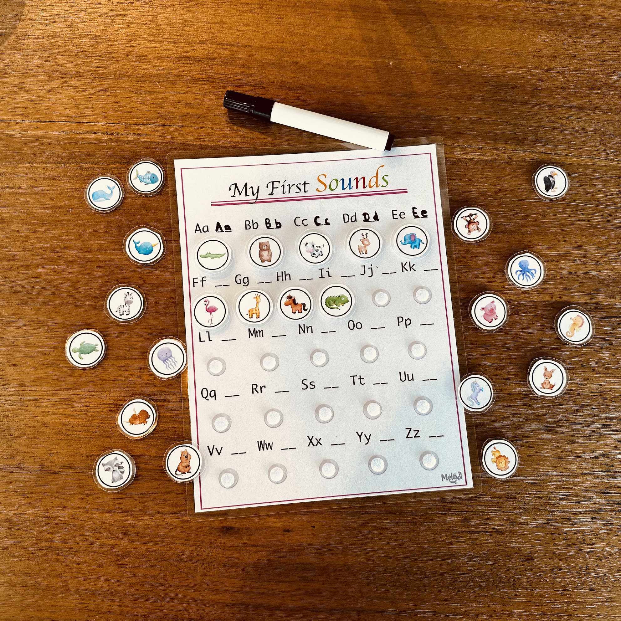 Beginning Sounds and Letters, Printable Alphabet, Preschool Curriculum ...