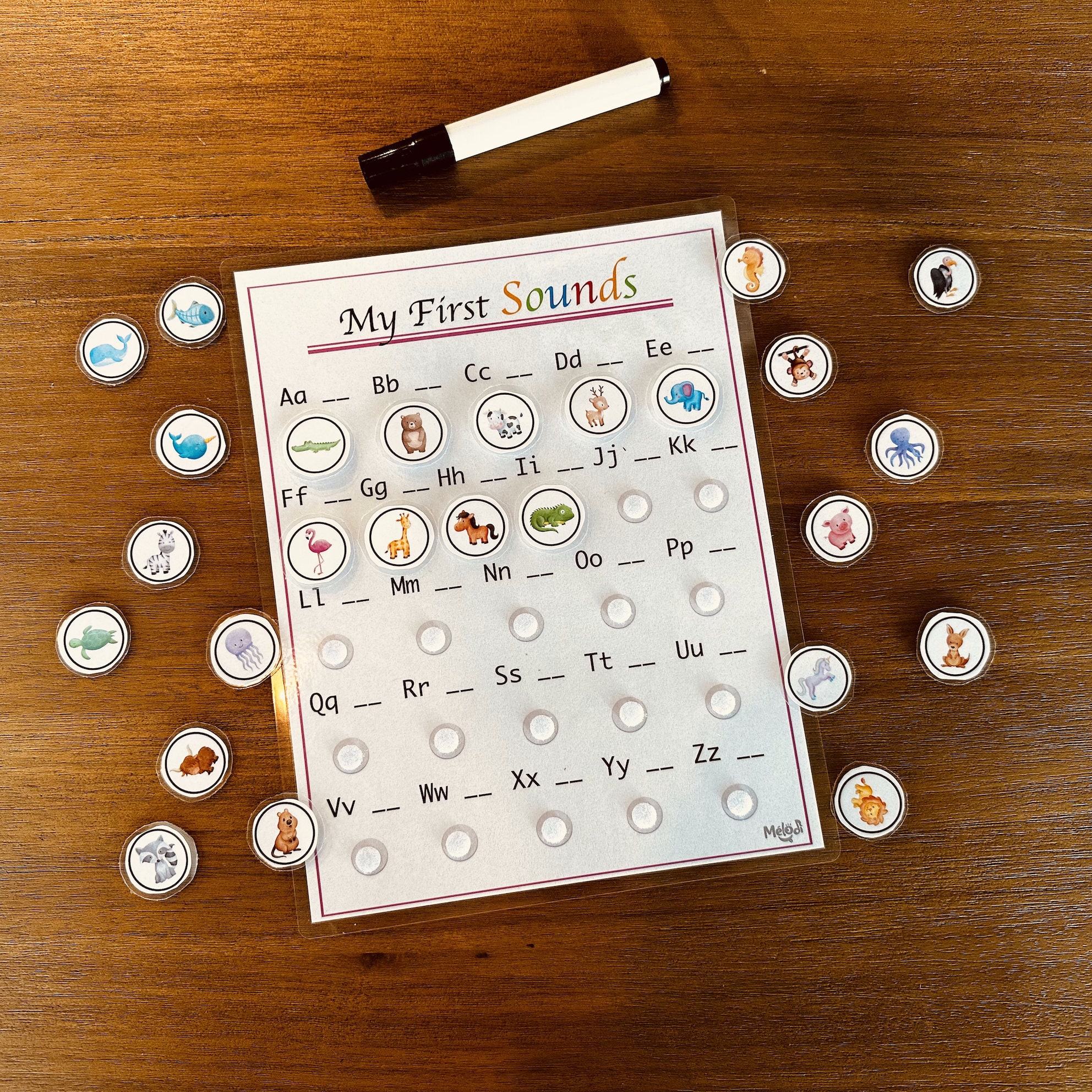 Beginning Sounds and Letters, Printable Alphabet, Preschool Curriculum ...