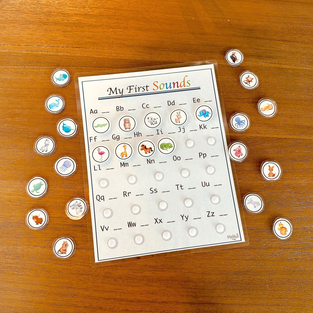 Beginning Sounds and Letters, Printable Alphabet, Preschool Curriculum ...