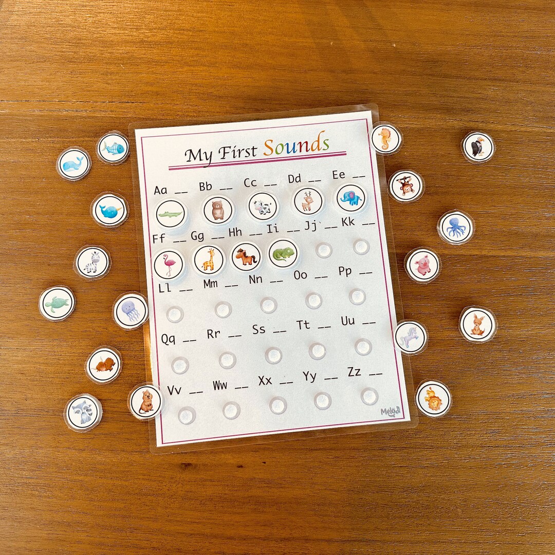 Beginning Sounds and Letters, Printable Alphabet, Preschool Curriculum ...