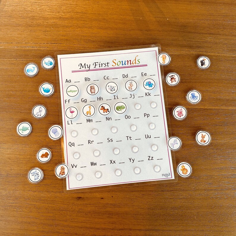 Beginning Sounds and Letters, Printable Alphabet, Preschool Curriculum ...